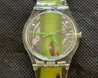 Swatch Crash GG111 NEW OLD STOCK With Original Box and - Etsy