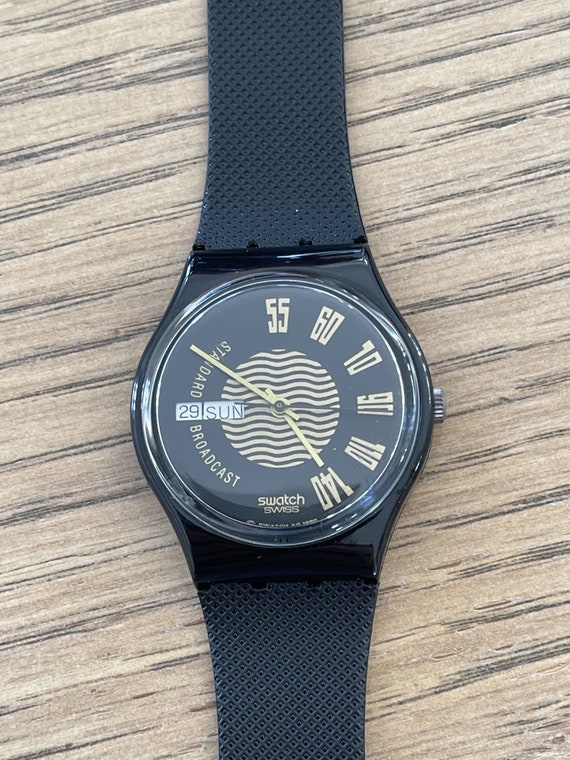 Swatch Watch GB720 "BROADCAST" Original 1991. Very Ra… - Gem