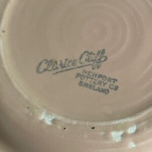 Clarice Cliff "pink/peach" TRIO. Art Deco. 1930's. Very Rare With Early ...