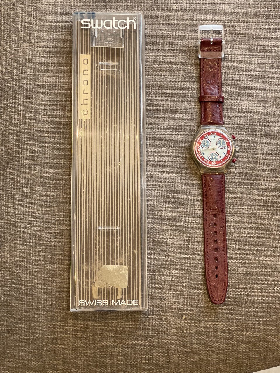 Swatch Watch Chronograph SCK103 "windmill" 1993 Vintage Original New ...