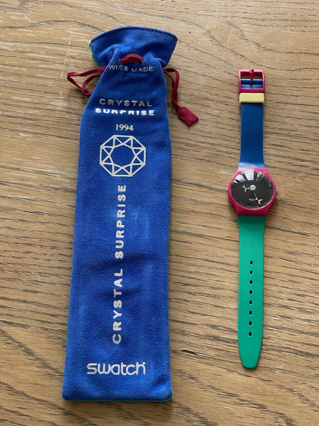 Swatch Watch GZ129 "crystal Surprise". Swatch Special.1994. - Etsy UK