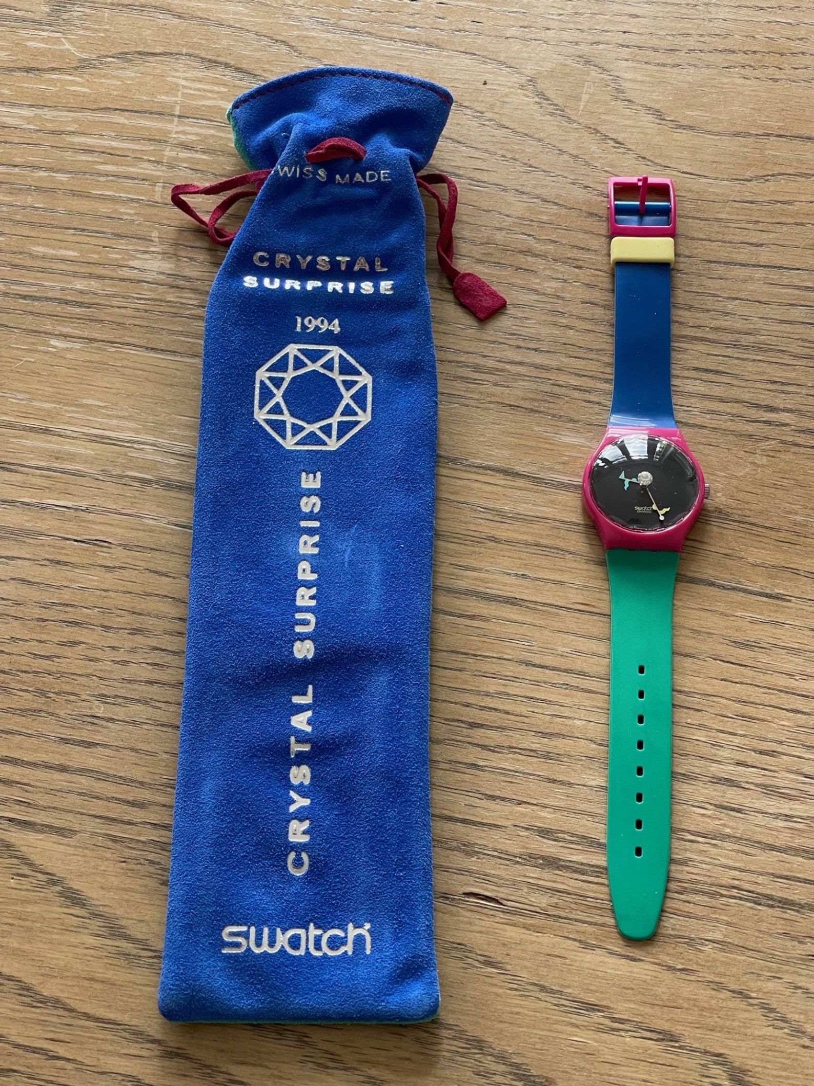 Swatch Watch GZ129 "crystal Surprise". Swatch Special.1994. - Etsy