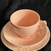 Clarice Cliff "pink/peach" TRIO. Art Deco. 1930's. Very Rare With Early ...