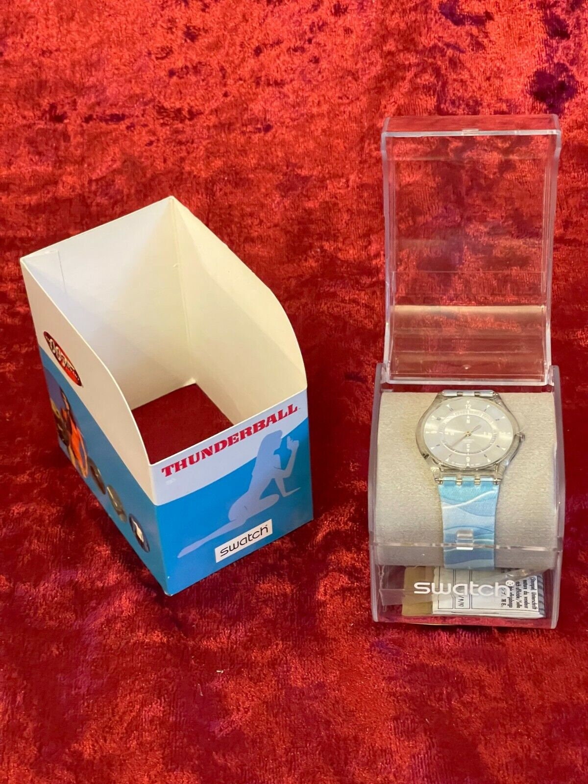 Swatch Watch James Bond SFK154 "thunderball ". Limited Edition. Very ...