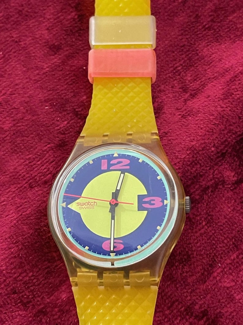 Swatch Watch GK130 "reflector" 1991 Original. Extremely Rare and ...