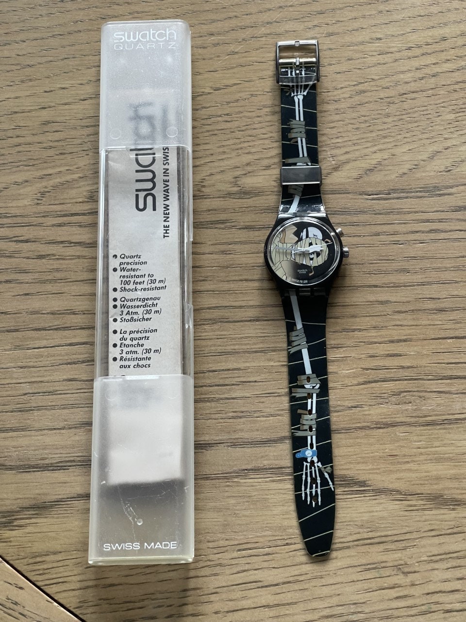 Swatch Watch GM900 "mummia" LOOMI ( Lights Up). 2001 Original. Swatch ...