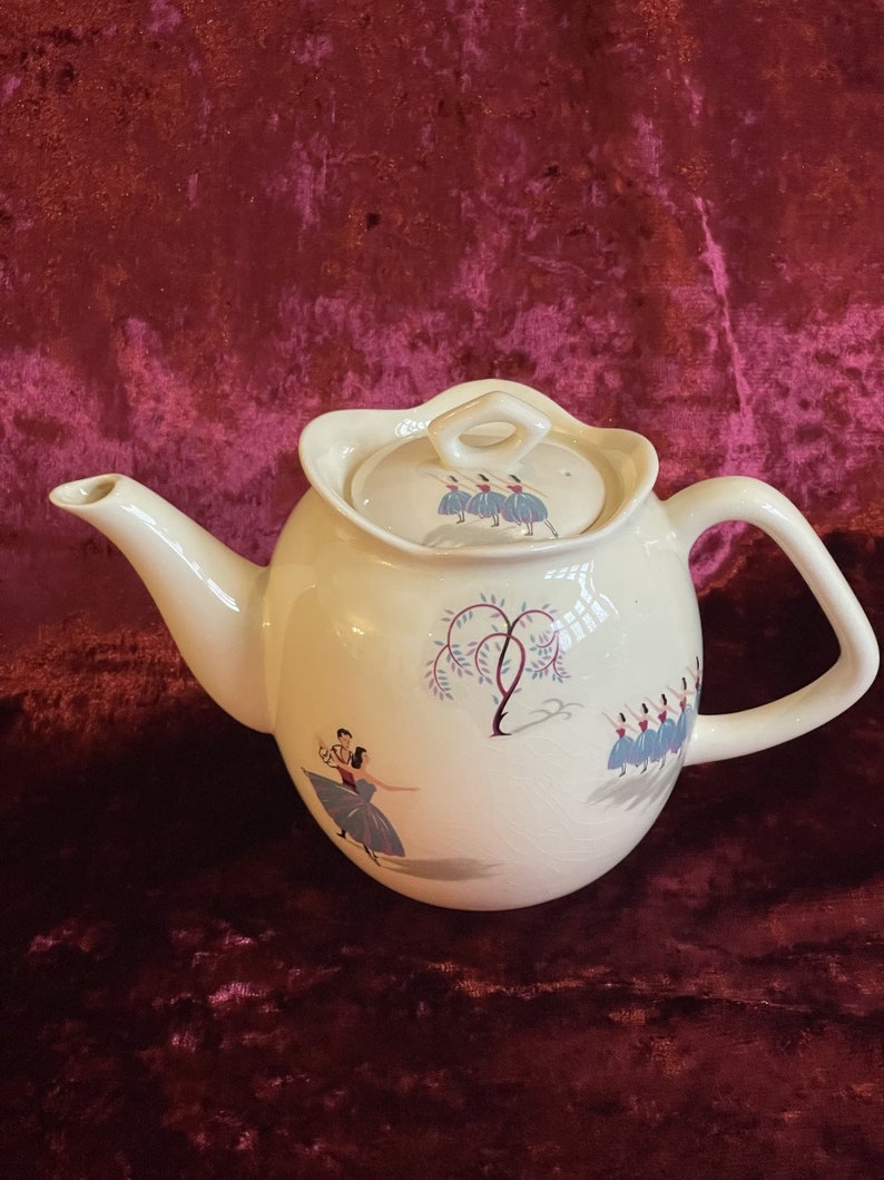 Beswick "ballet Dancers" Tea Set Complete With Teapot. Very Rare Set ...