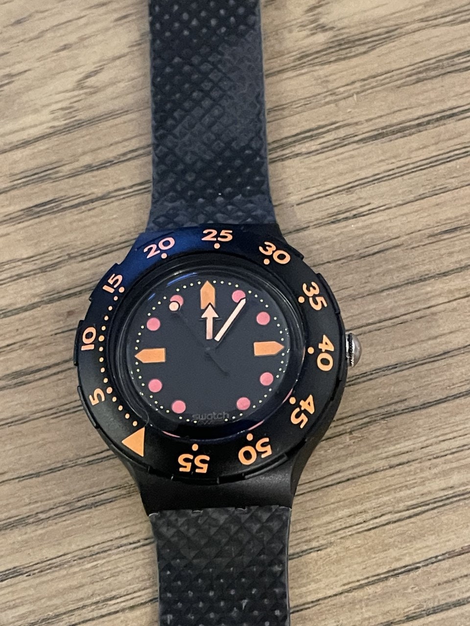 Swatch Watch SDB100 "barrier Reef" Original Scuba 1990. Very Rare and ...