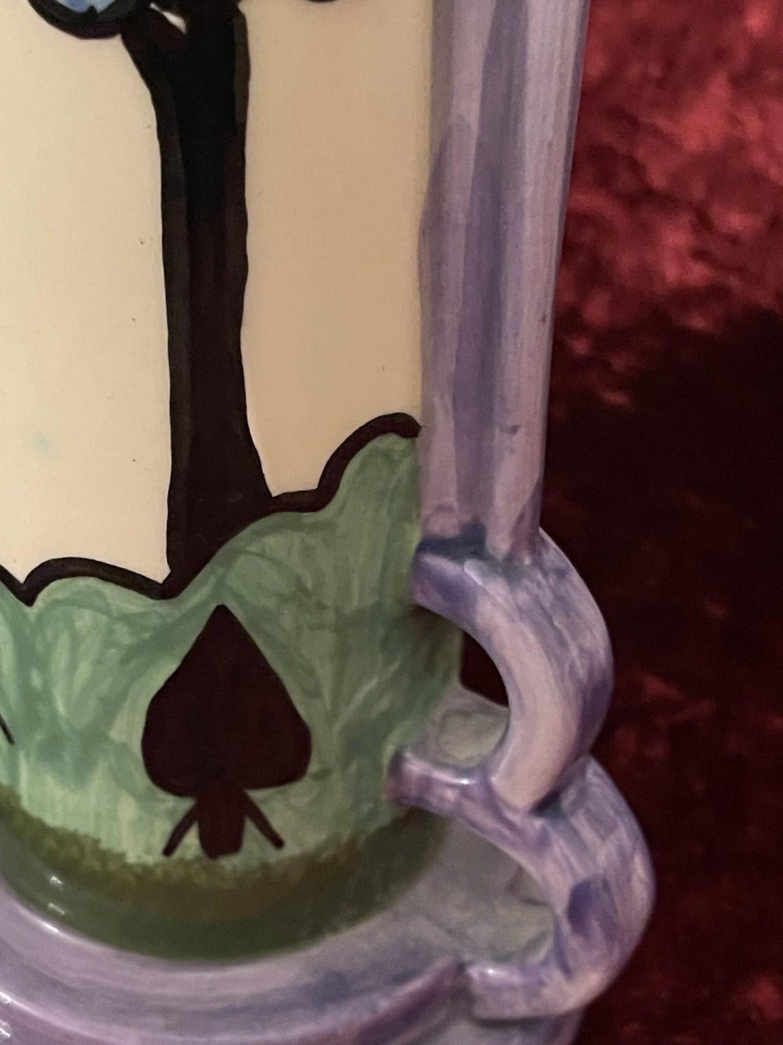 Clarice Cliff Style "crown Devon" Vase. Art Deco.1930's. Hand Painted ...