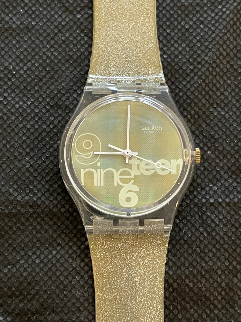 Reloj Swatch GK216 GLITTER 1996 Original. - Etsy España