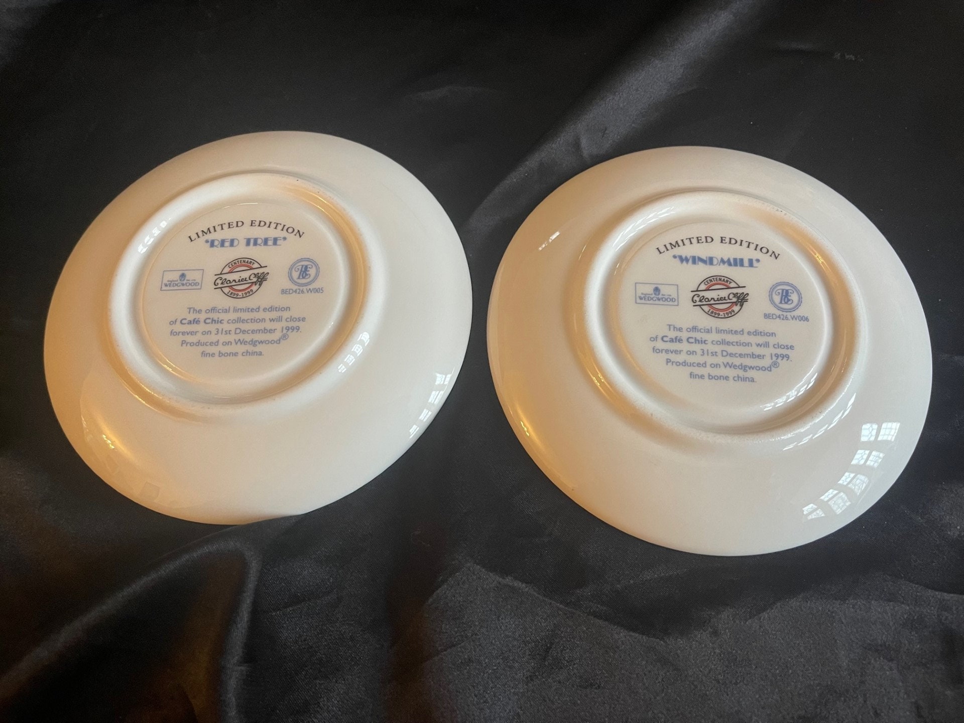 Clarice Cliff Coffee Set With "cornwall" Coffee Pot and Demitasses ...