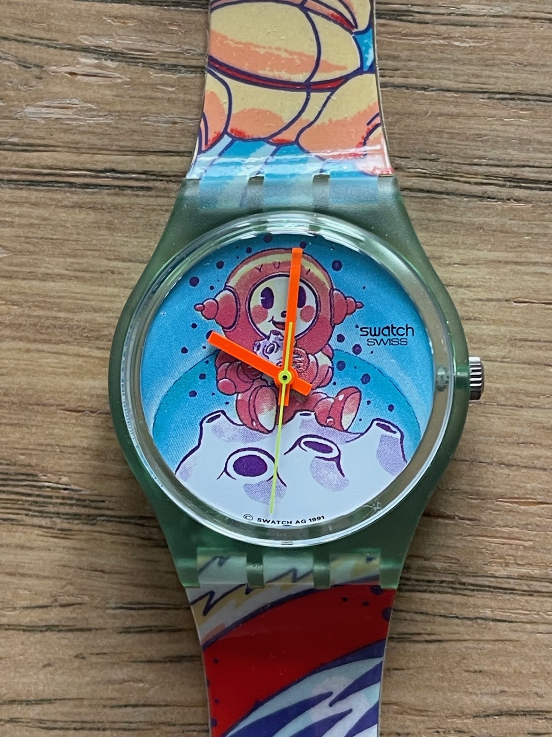 Swatch Watch GG118 "yuri" 1992 Original. Very Rare - Etsy