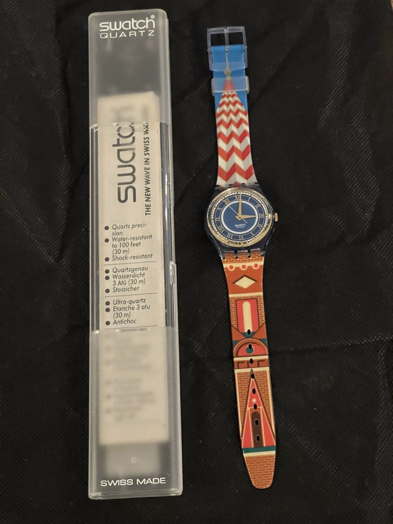 Swatch Watch GN135 "cathedral". 1994 Original. Very Rare - Etsy