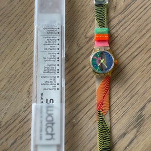 Swatch Watch SLJ100 "tambour" Musicall 1994 Original - Etsy