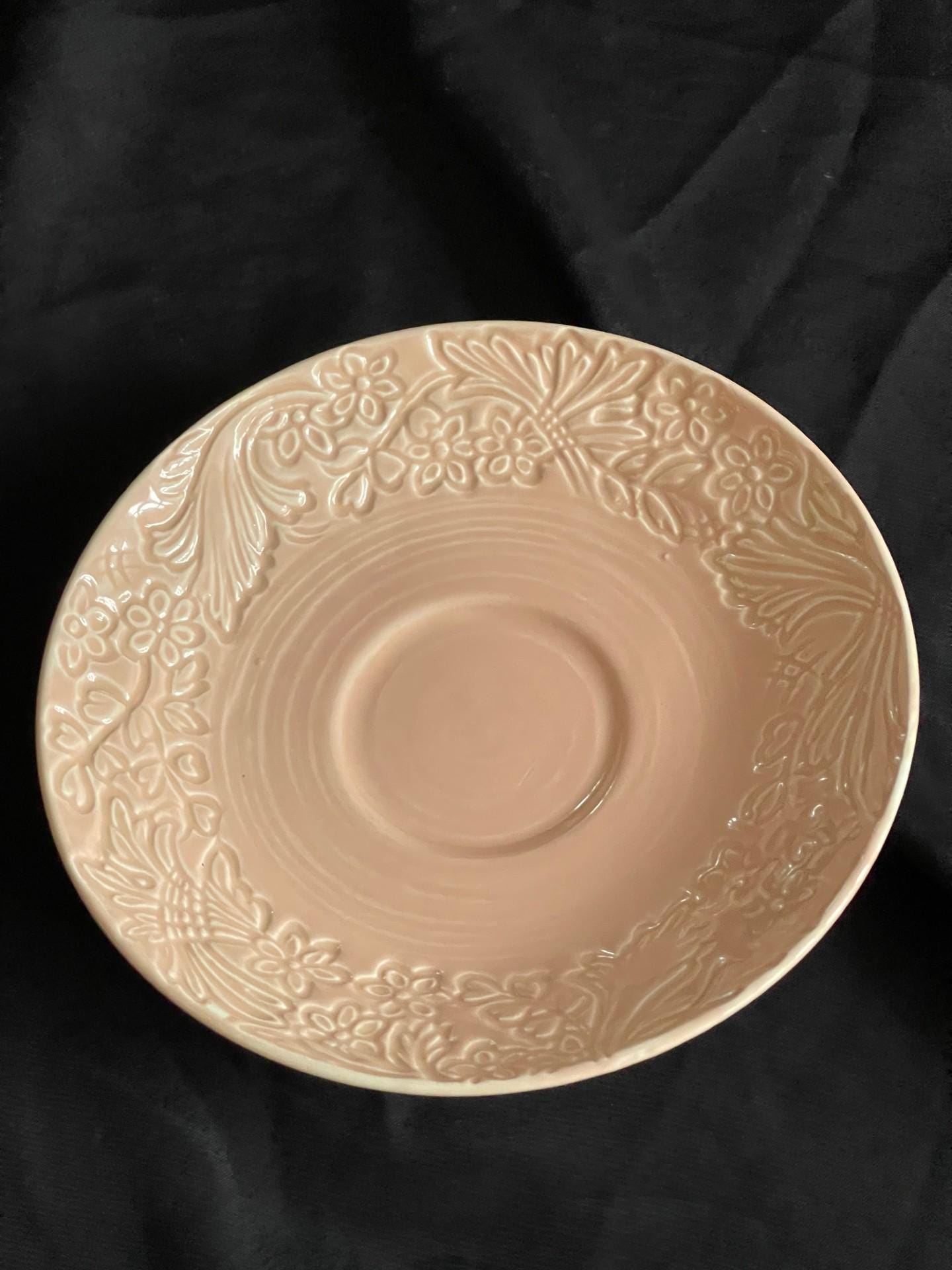 Clarice Cliff "pink/peach" TRIO. Art Deco. 1930's. Very Rare With Early ...