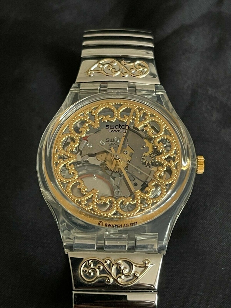 Swatch Watch GK137/138 "asetra" 1991 Vintage Original in Mint Condition ...