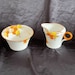 Shelley Tea Set "yellow and ORANGE Acacia". Pattern No : 12255. Art ...