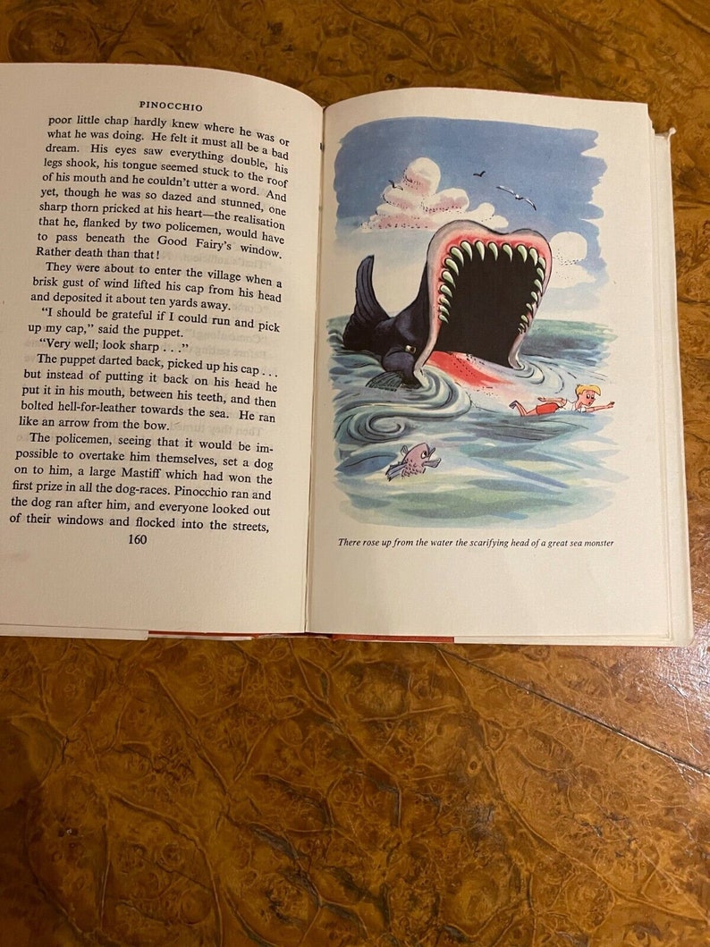 PINOCCHIO by Carlo Collodi Published 1956.illustrated.very Rare. - Etsy
