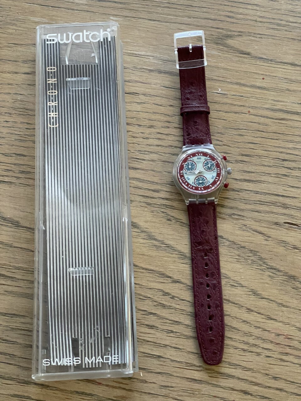 Swatch Watch Chronograph SCK103 "windmill" 1993 Vintage Original in ...