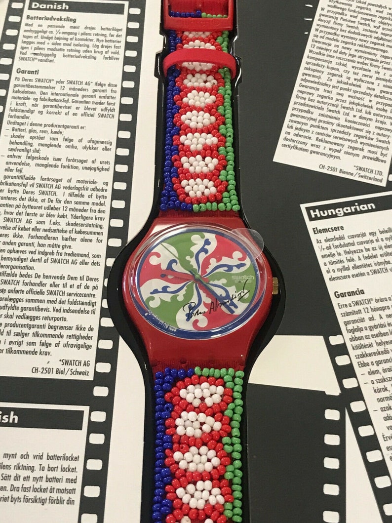 Swatch Watch "100 Years of Cinema". GZ141 "eiga -shi"- Kurosawa. GZ143 ...