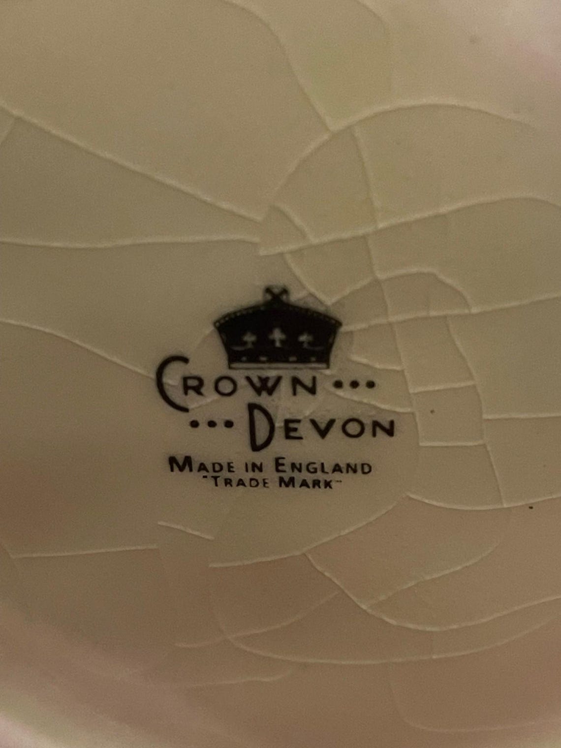 Clarice Cliff Style "crown Devon" Vase. Art Deco.1930's. Hand Painted ...