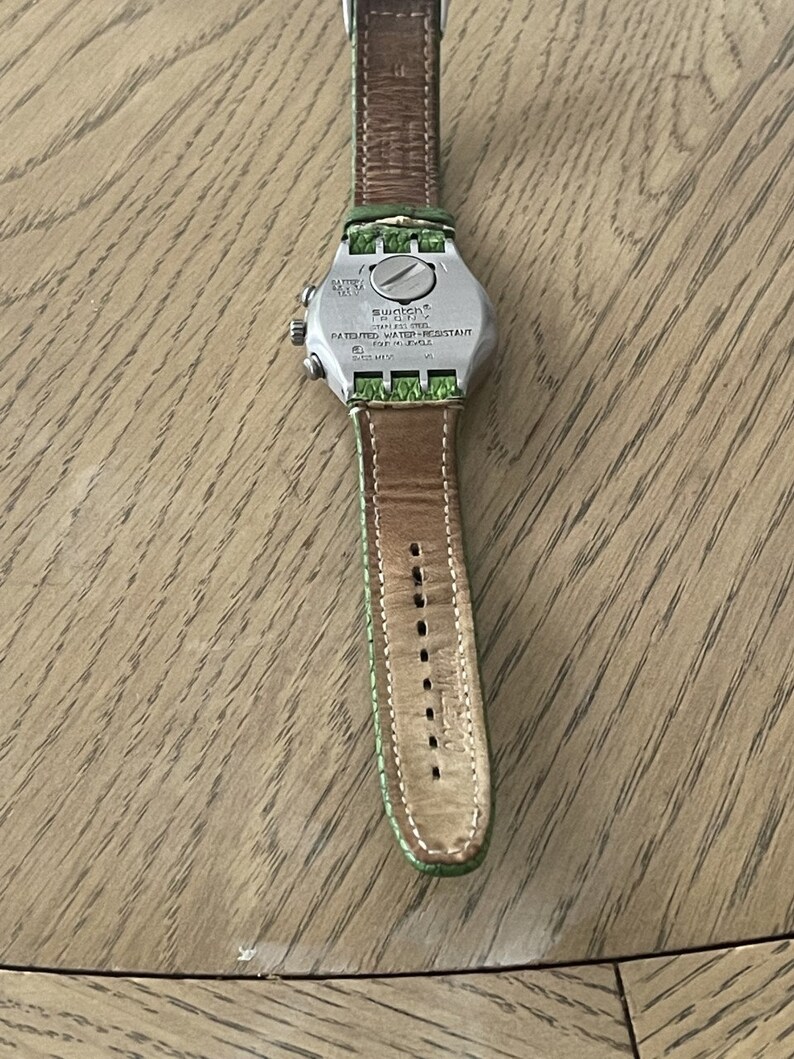 Swatch Watch YCS512 James Bond "villain" Collection "licence TO Kill".(franz Sanchez) Irony ...