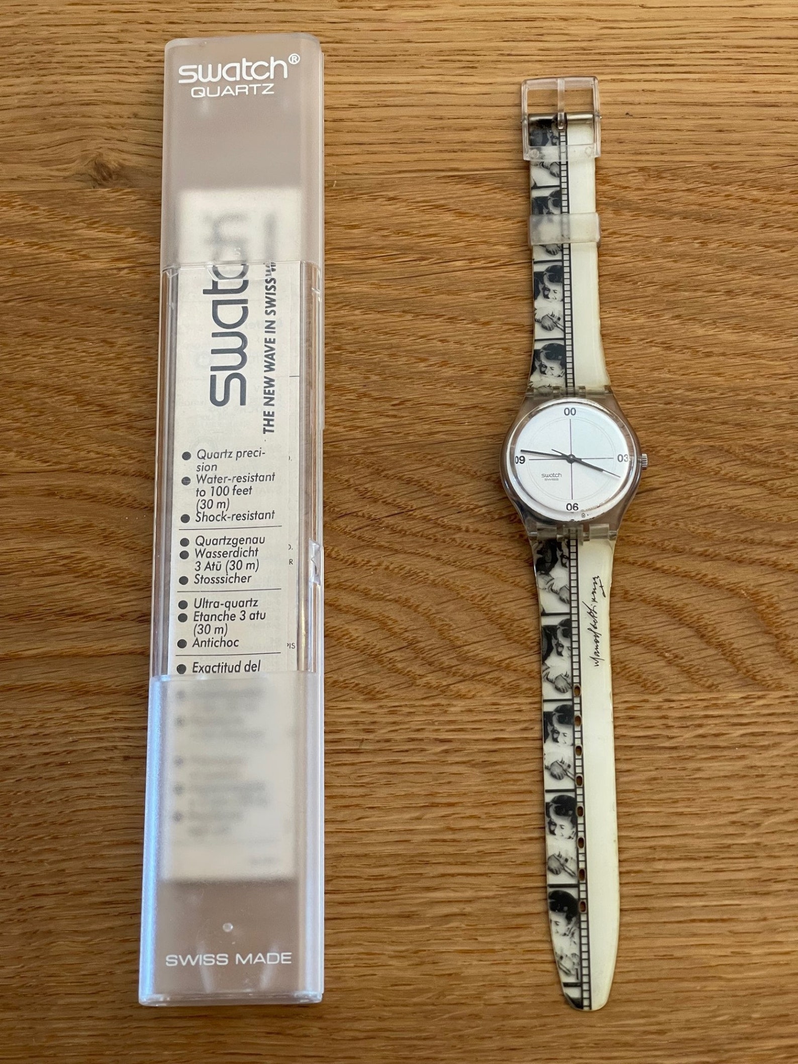 Swatch Watch GZ181 "curta Metragem" 2003. Only Sold Originally in ...