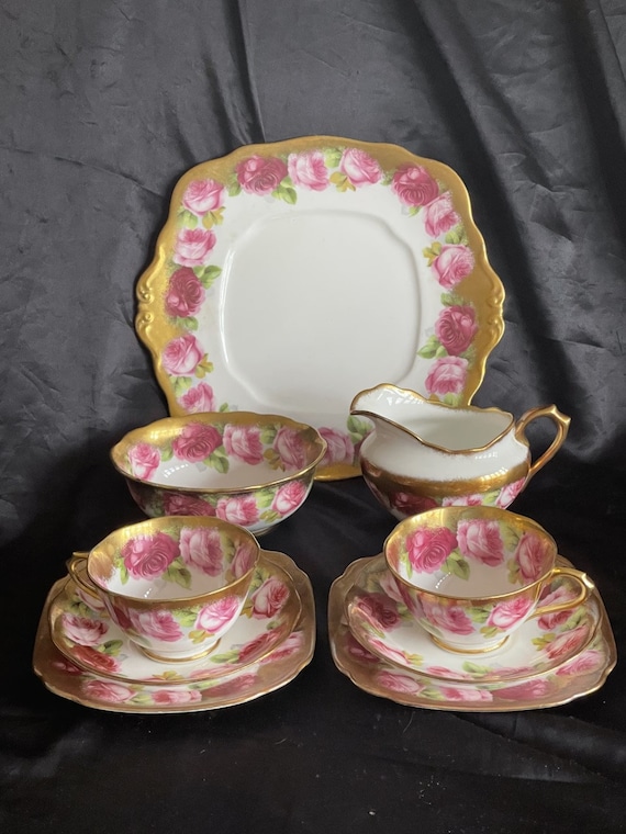 Royal Albert old ENGLISH Rose Tea for | Etsy