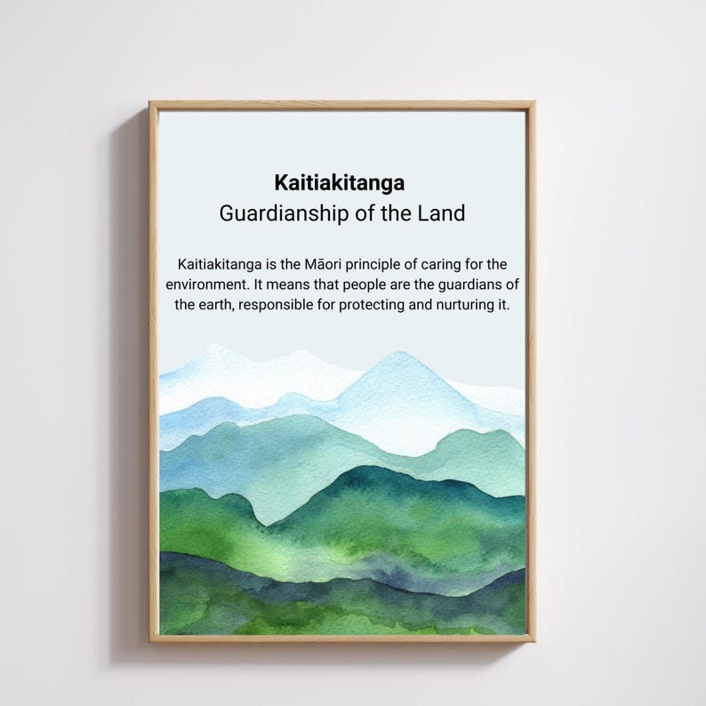 Māori Symbols & Values Posters: Traditional Spiritual Wisdom (digital ...