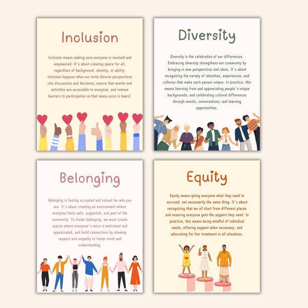 Diversity Poster - Etsy UK