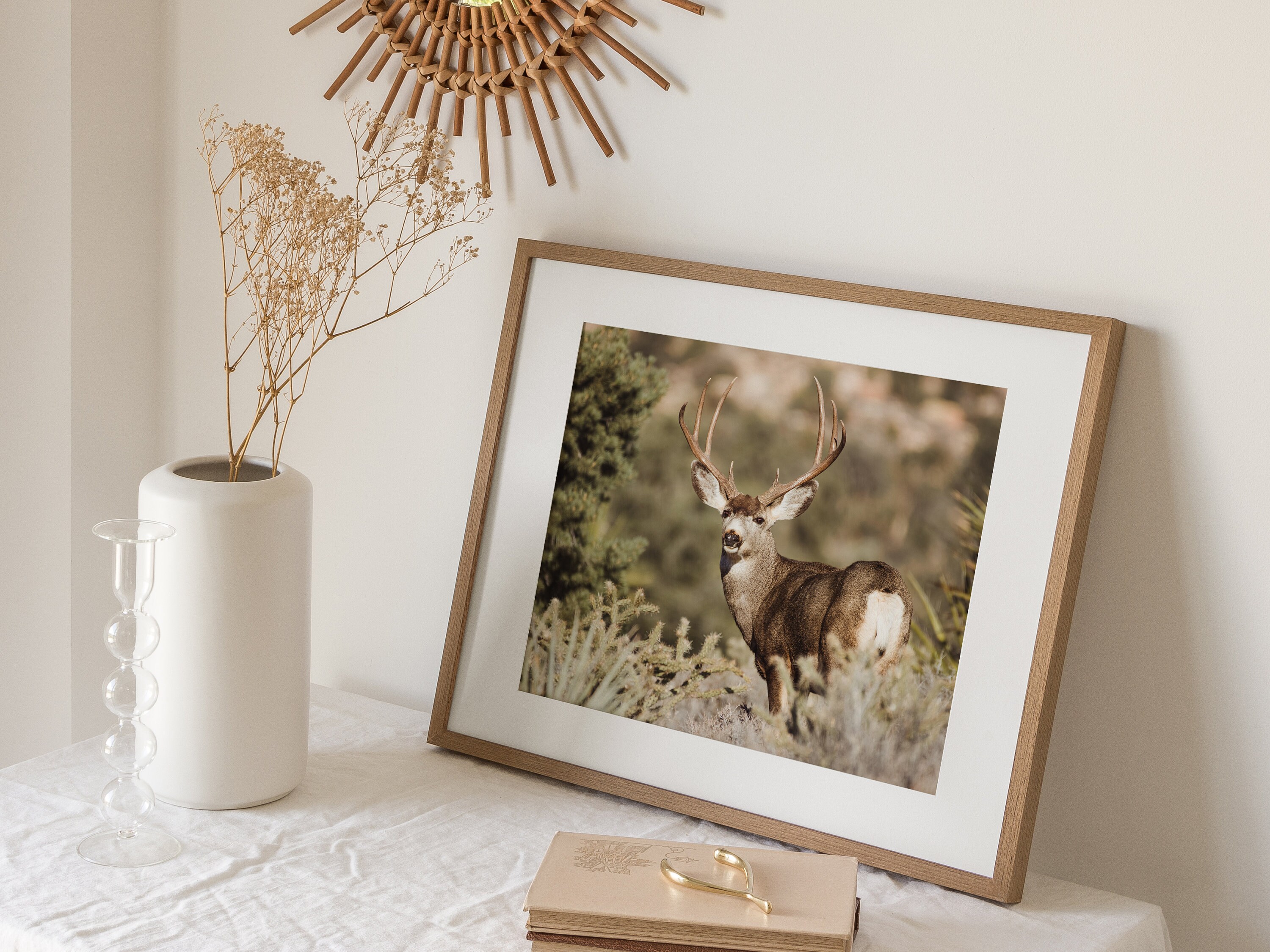 Mule Deer Wall Art, Buck Deer Photo, Rustic Home Decor, Mule Deer Print ...