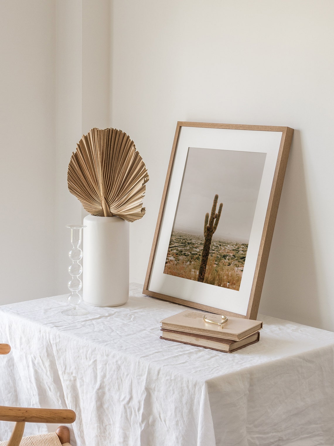 Single Saguaro in Summer Desert, Scottsdale Cactus Print, Desert ...