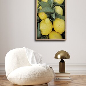 Italian Citrus Poster, Lemon Wall Art, Kitchen Decor, Amalfi Coast ...