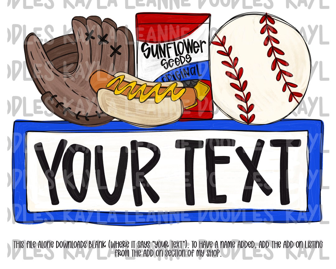 Custom Baseball Design, Baseball, Sublimation, PNG, Sublimation File ...