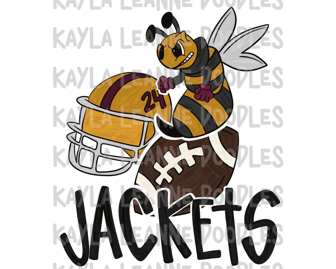School Football, Yellowjackets Mascot, Jackets, School Design ...