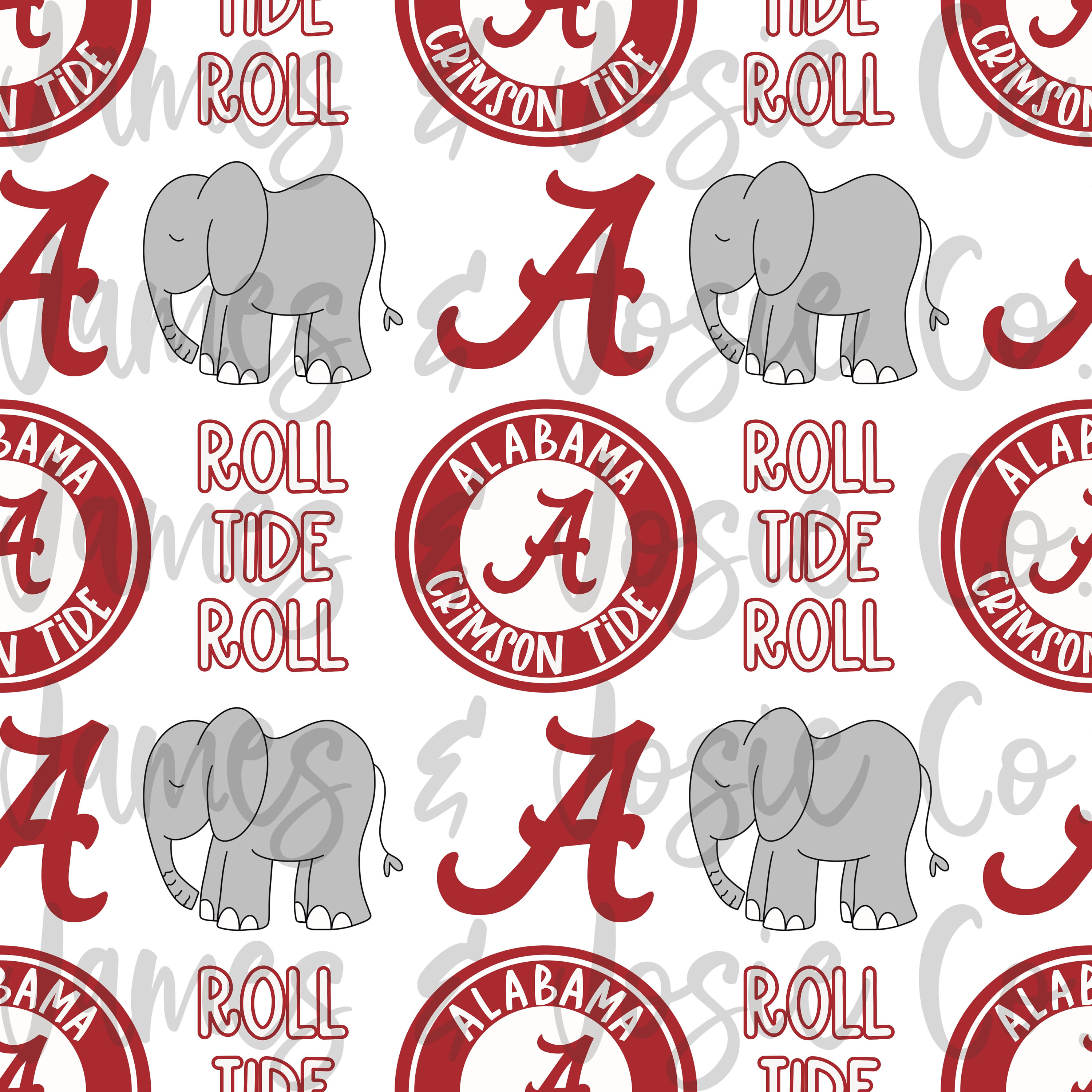 Roll Tide Alabama Crimson Tide Background Baseball - Etsy