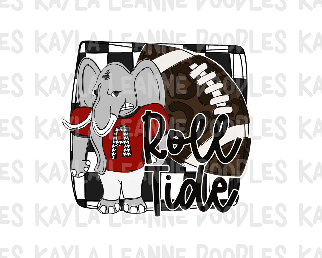 Elephant Mascot, Alabama, Sublimation, PNG, Sublimation File, Screen ...