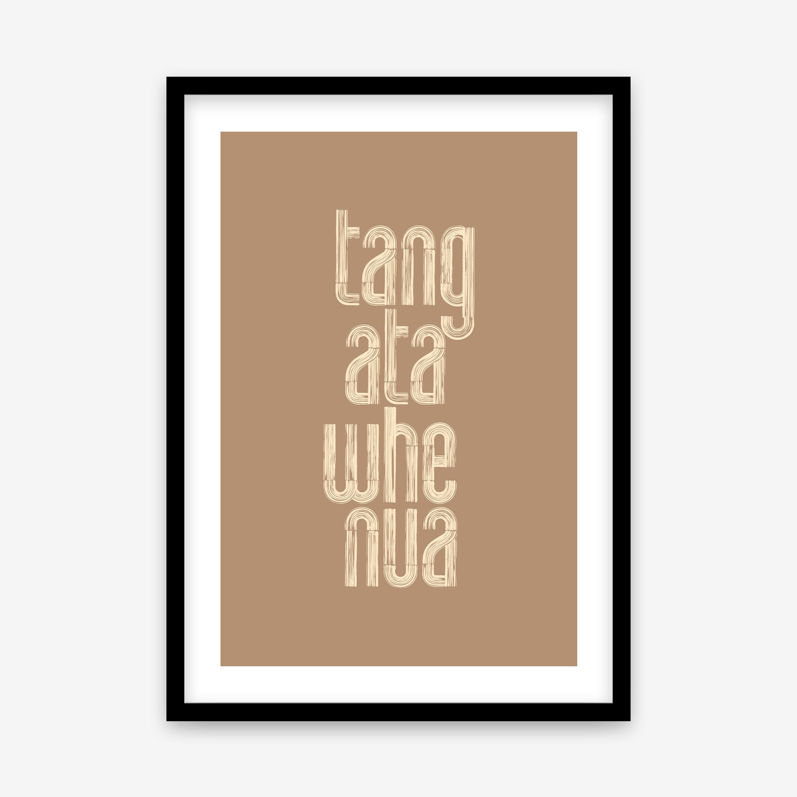 Tangata Whenua Te Reo Maori Inspired Art Printable Digital Download ...