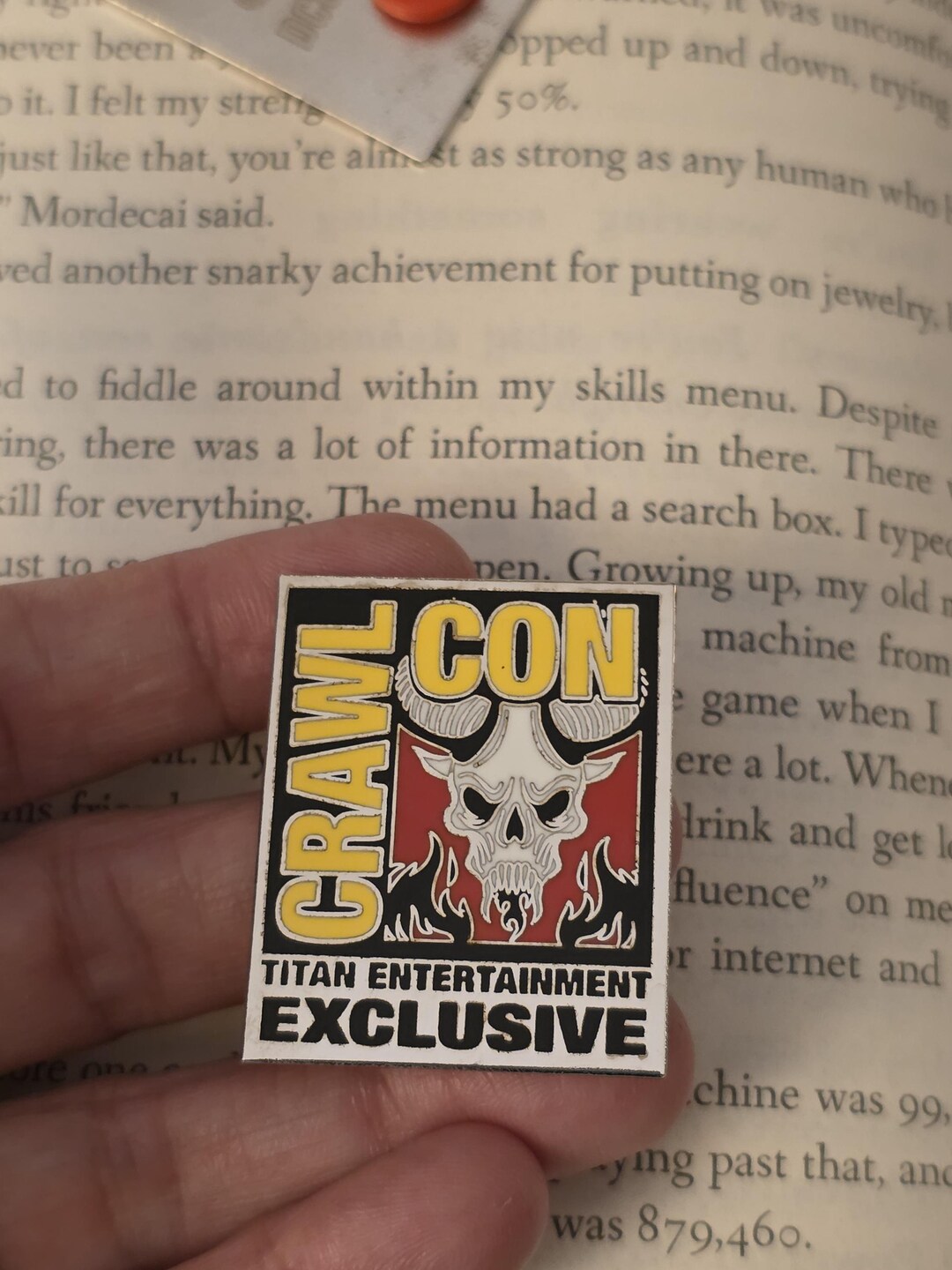 1.5" Enamel Pin Crawl Con - DCC Crawler Carl Donut Litrpg Dnd - Etsy