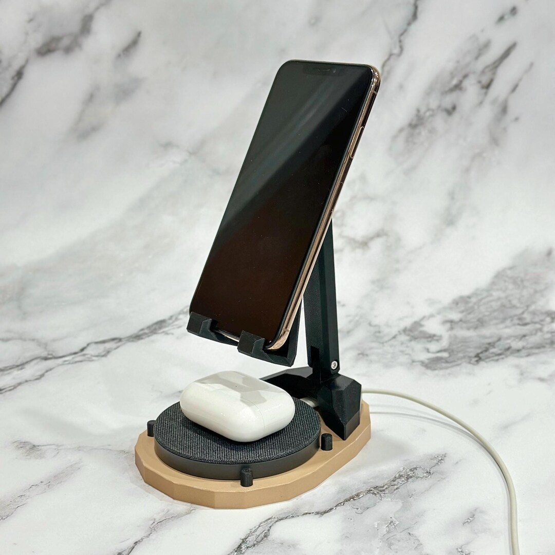Multipurpose Wireless Phone Charging Stand for iPhone and Office Use - Etsy