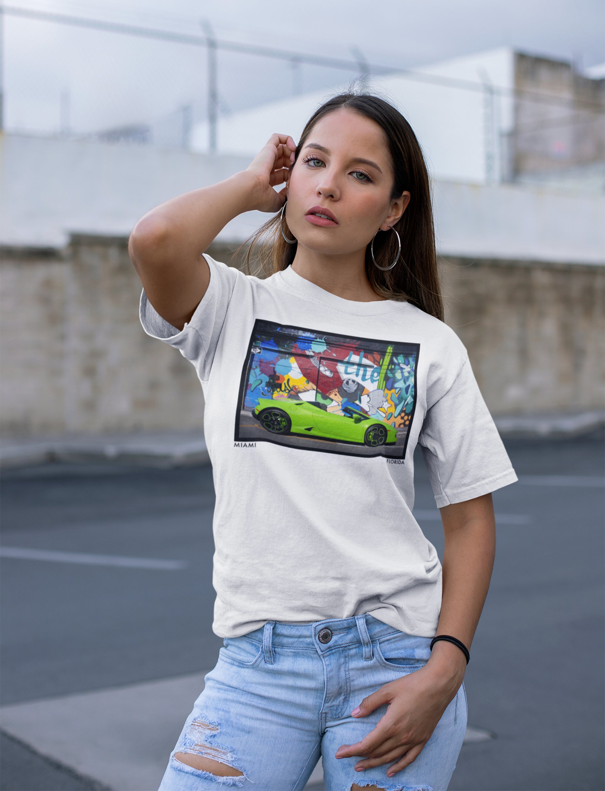 Graphic Tee Street Art Photo T-shirt Unisex Photography - Etsy