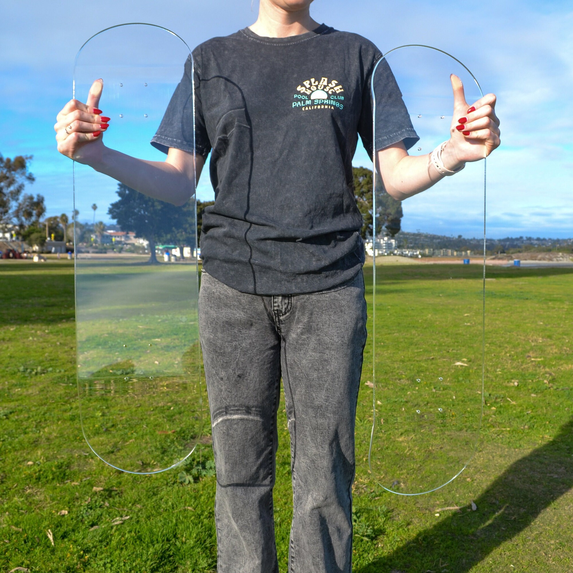 Clear Skate Deck Art Acrylic Skateboard Skateboard Art - Etsy