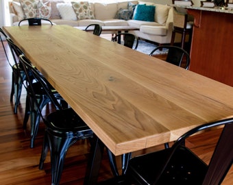 Oak Dining Table - Etsy