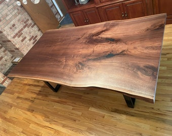 Live Edge Table - Etsy