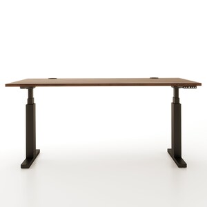 Handmade Walnut Standing Bedroom Desk, Handmade With Solid Wood, Modern ...