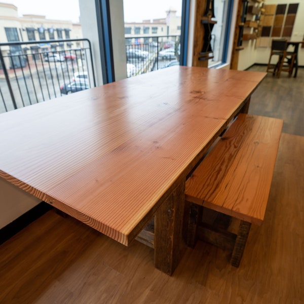 Salvaged Wood Table - Etsy