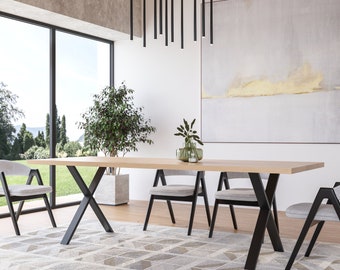 Solid Maple Dining Table - Etsy