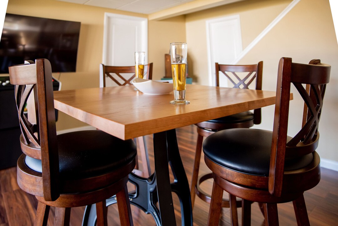 High Top Dining Table, Square Pub Style Table, Counter Height Table ...