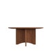 Modern Round Walnut Dining Table With Taylor Base - Etsy