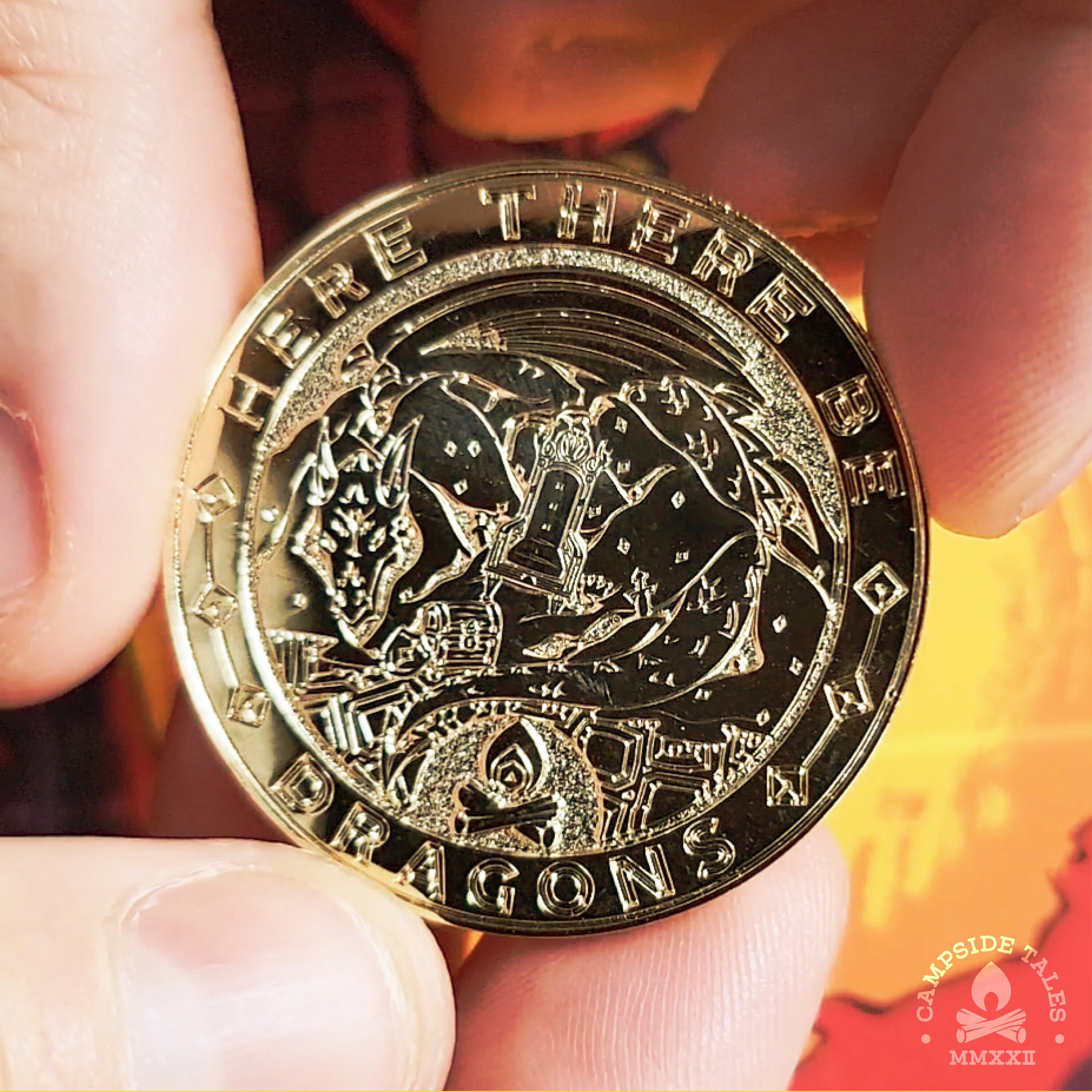 Dungeons or Dragons D2 1.5 Dnd Coin - Etsy